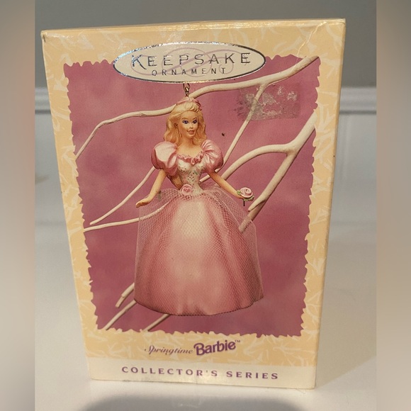 Barbie | Other | 996 Springtime Barbie Hallmark Ornament | Poshmark